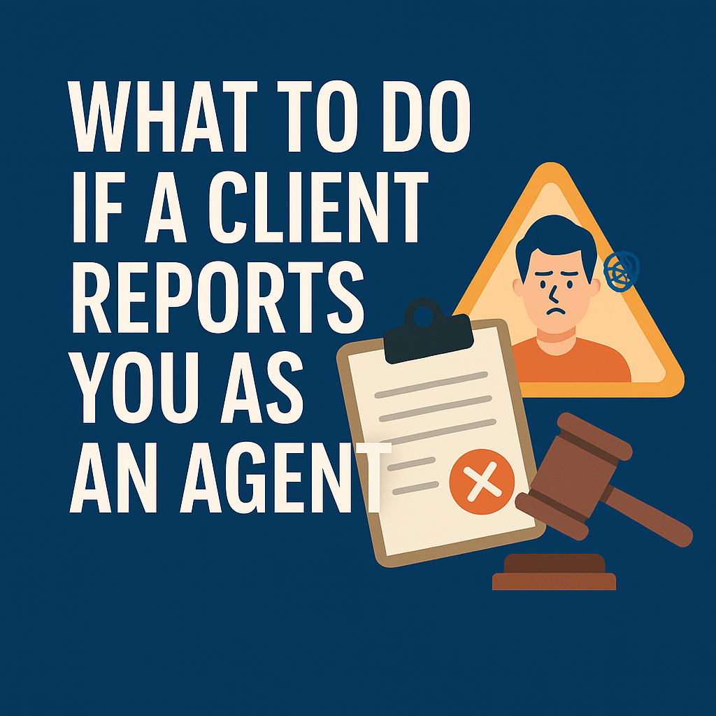 What to Do If a Client Reports You as an ACA Agent