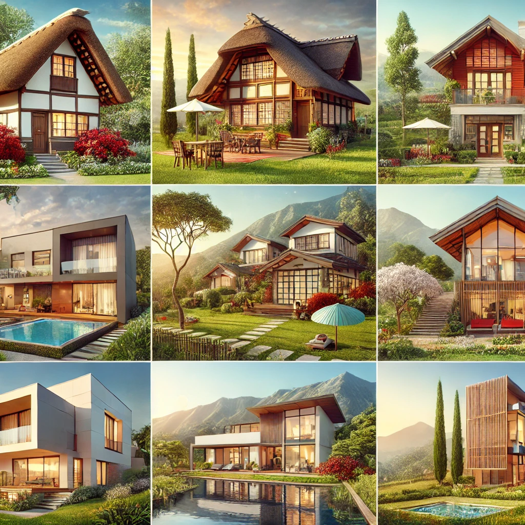 A Comprehensive Guide to the Diverse Types of Houses Around the World