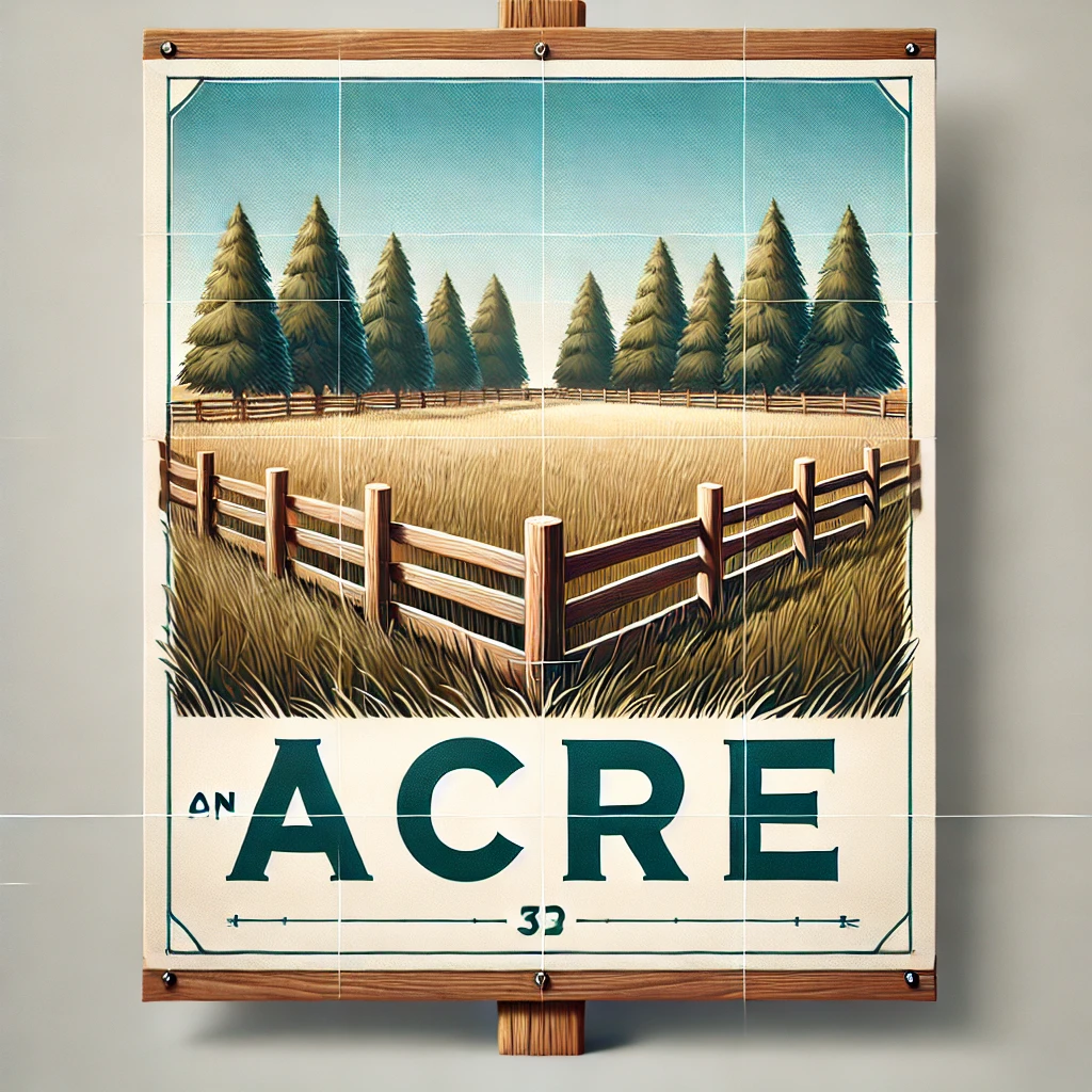 Understanding Land Sizes: Visual Representations of an Acre