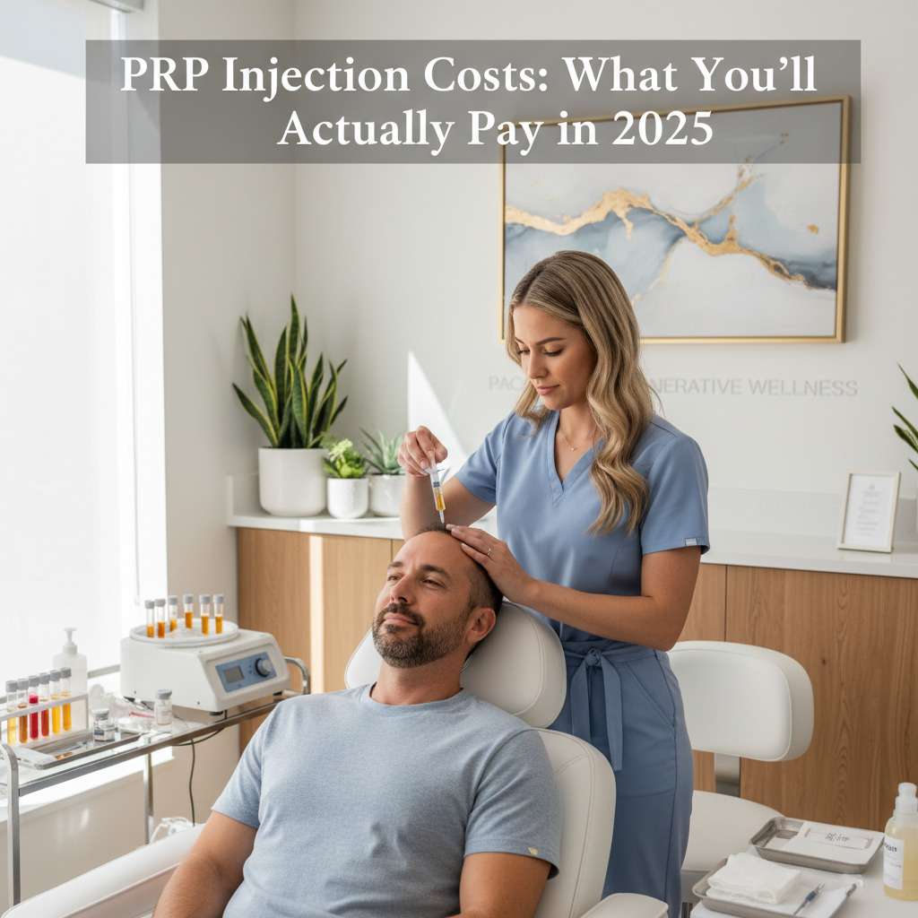 PRP Injection Pricing: What You'll Actually Pay in 2025