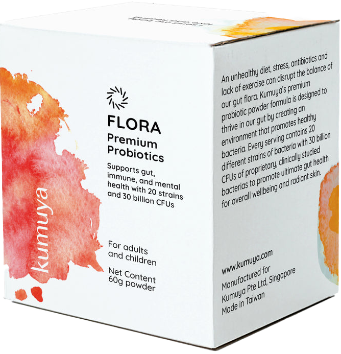 Kumuya's FLORA Premium Probiotics $49 (Inclusive of GST)