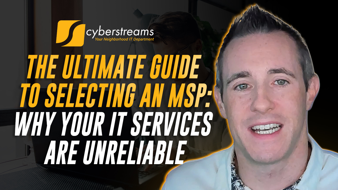 The Ultimate Guide to Selecting an MSP: Why Your IT Services Are Unreliable