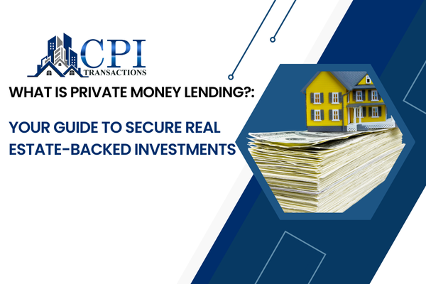 What is Private Money Lending? Your Guide to Secure Real Estate-Backed ...