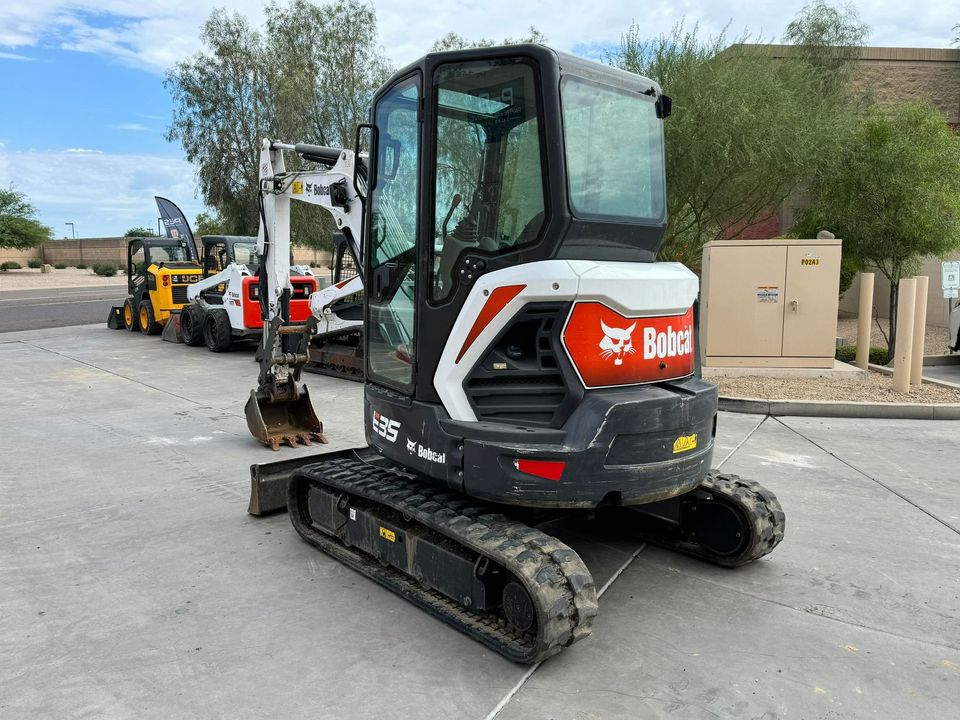 2021 Bobcat E35 Enclosed Excavator