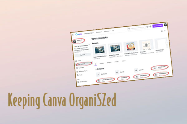 Keeping Canva Organized