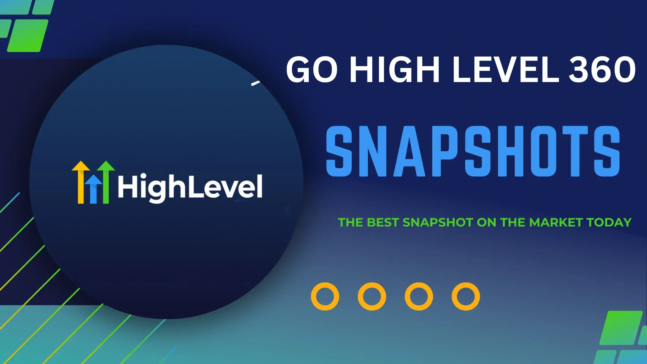 Go High Level Custom Snapshot: Tailored Snapshot CRM Solutions for Your ...