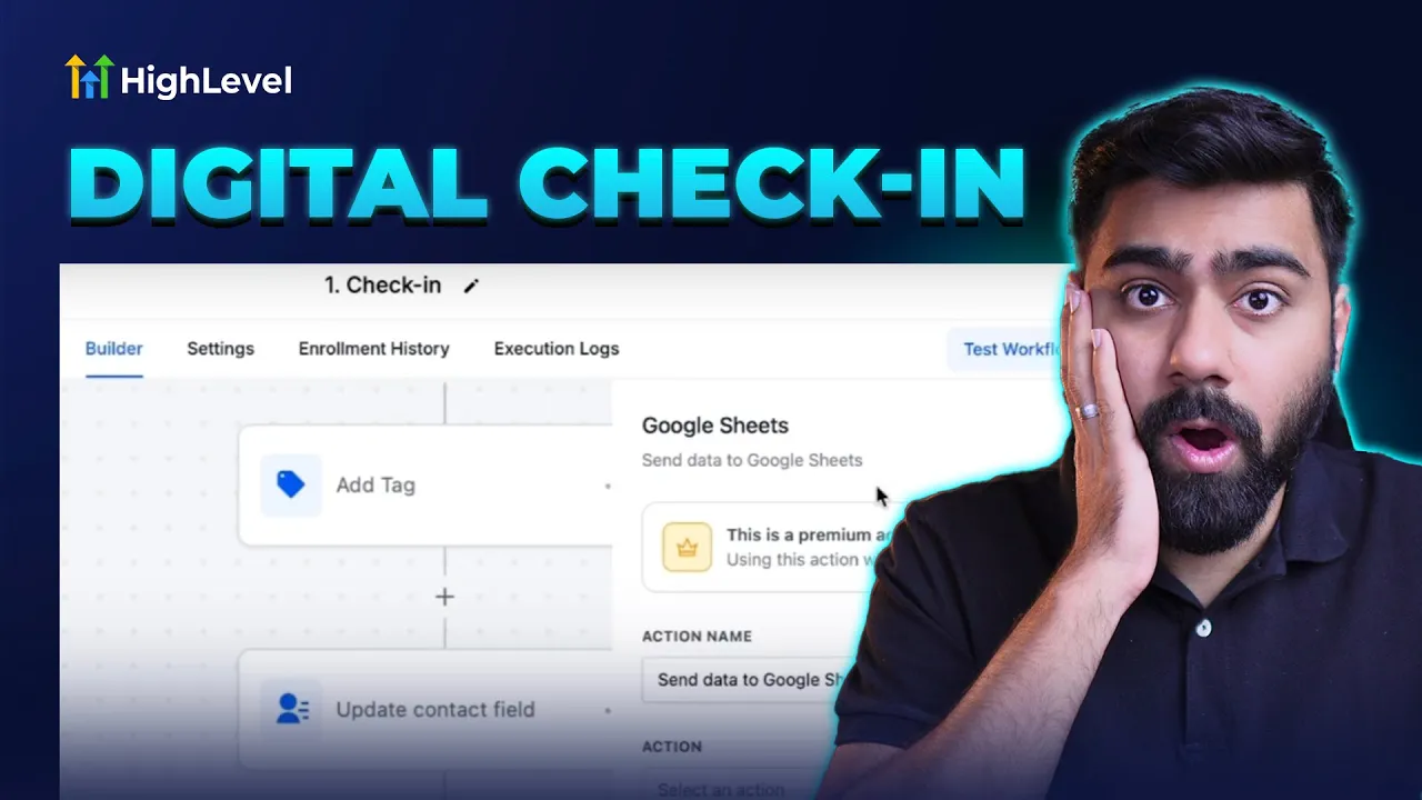 Did You Know You Can Create a Digital Check-In System in HighLevel?