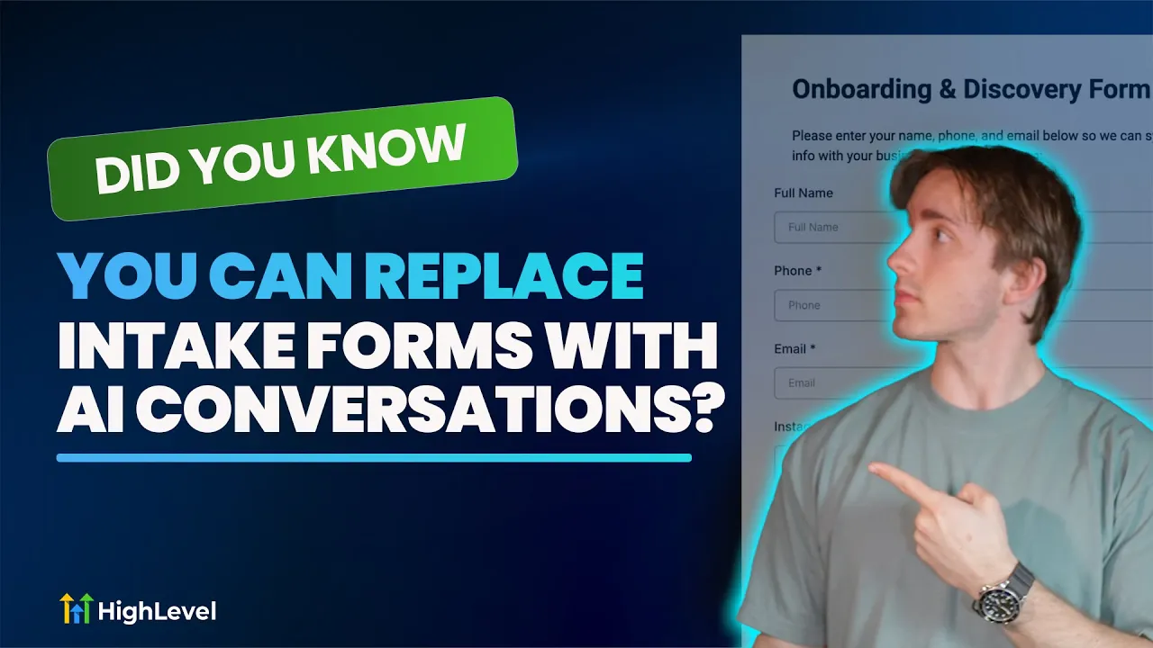 Did You Know You Can Replace Intake Forms With AI Conversations?