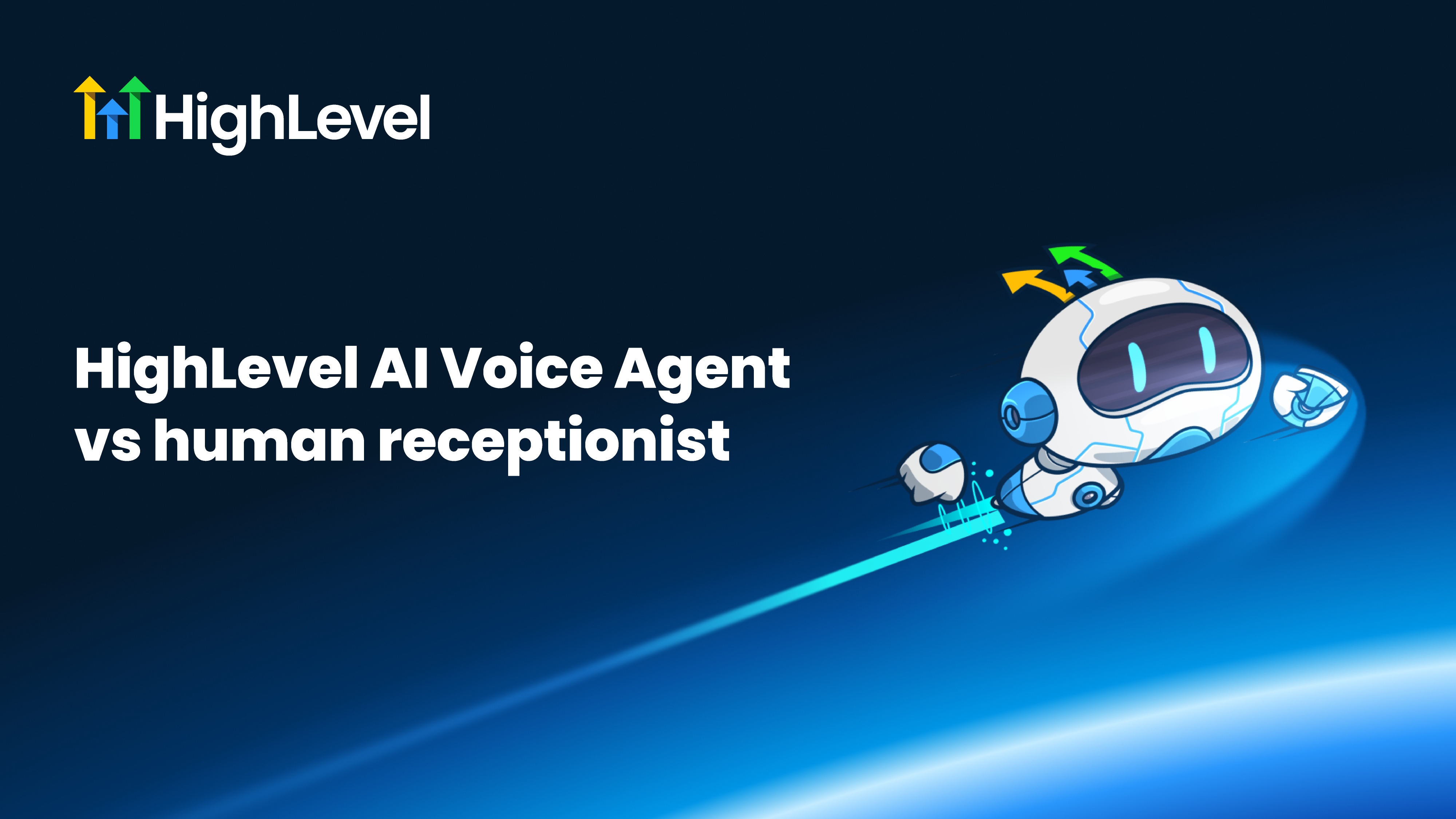 HighLevel AI Voice Agent vs human receptionist