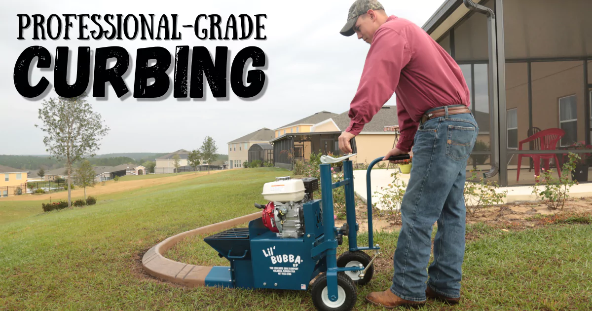 Concrete Curb Equipment What You Need for Professional Curbing