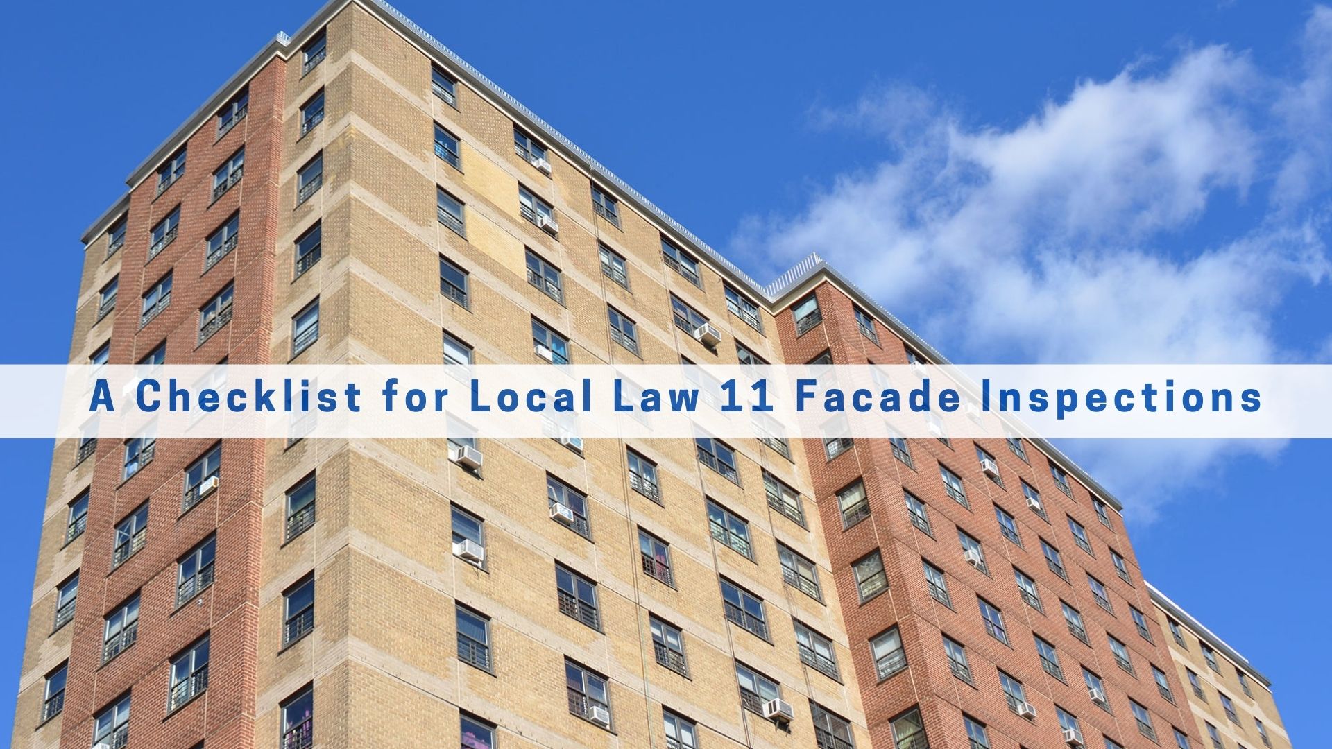 Preparing for Local Law 11 Facade Inspections: A Parapet Checklist