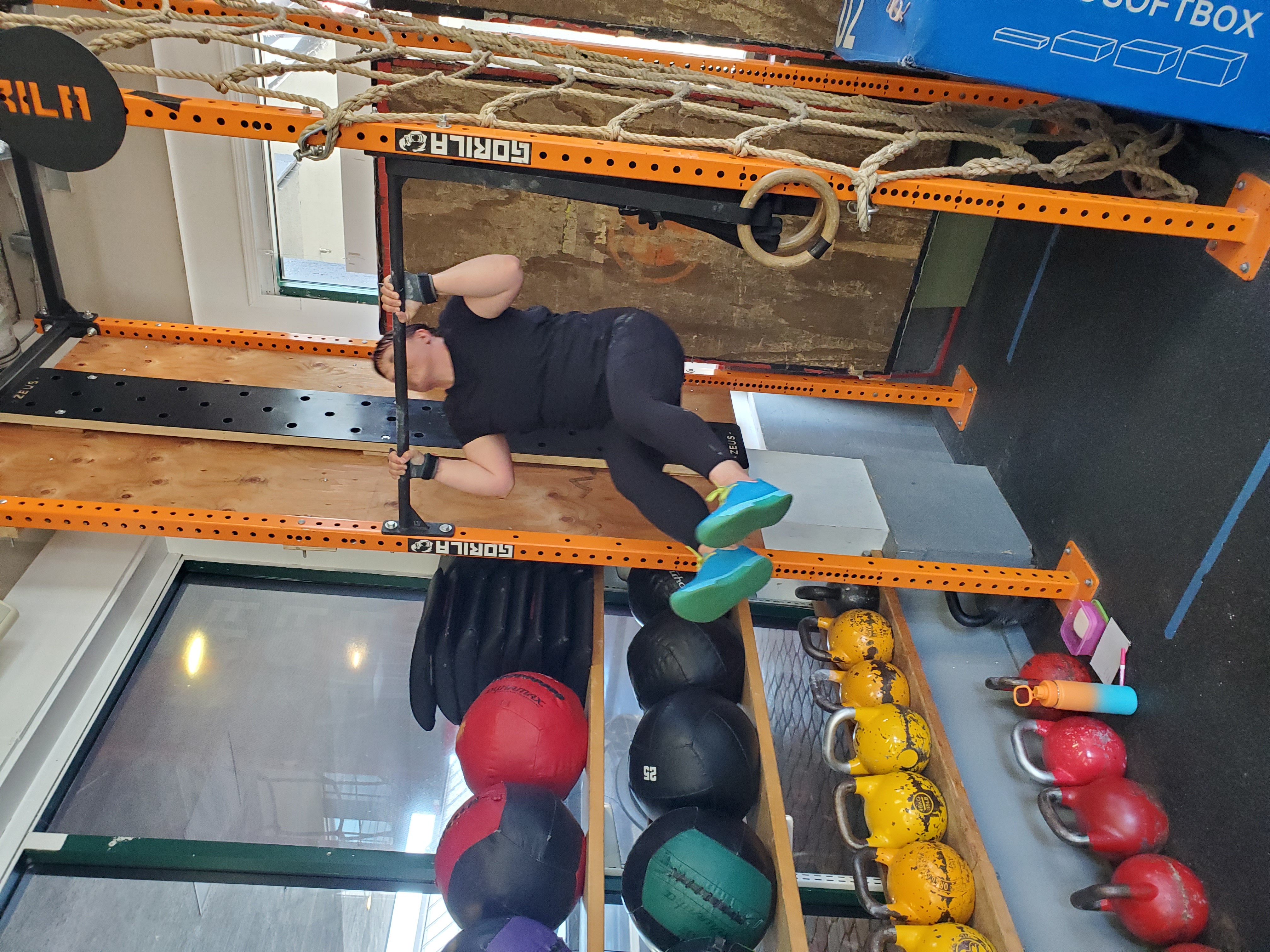 Ring Muscle-ups and Handstand Walk