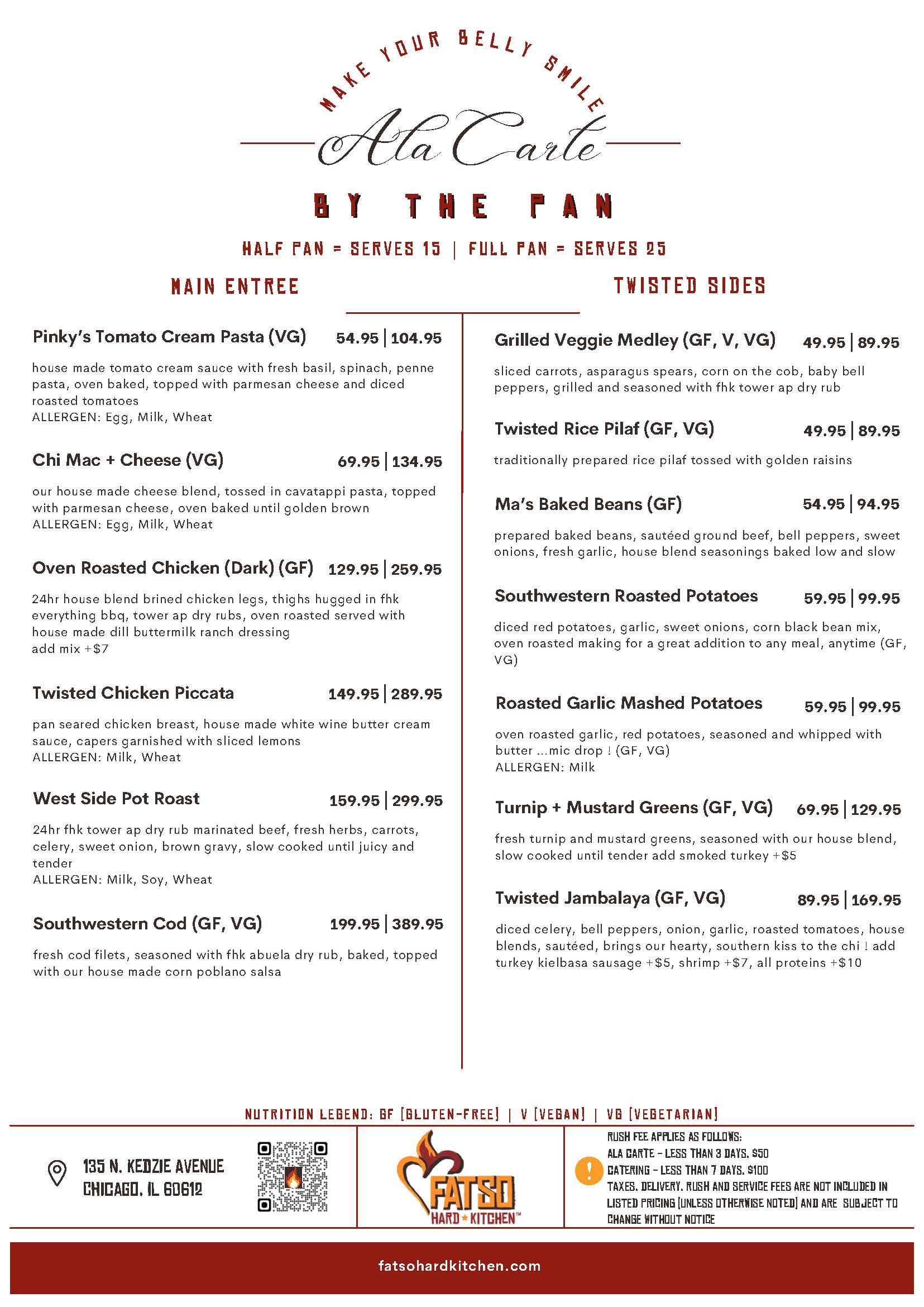 About Us | Fatso Hard Kitchen – Chicago Catering with Heart and Flavor