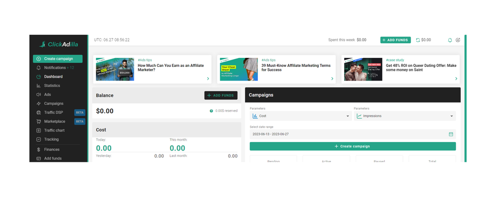 New Icons for Tab Direct Link Ad Format | ClickAdilla AD Network
