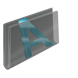 fonts - cкачать бесплатно иконку The Transparent на Artage.io