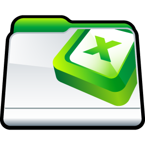 microsoft excel - download free icon Folder Icons Pack on Artage.io