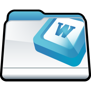 microsoft word - download free icon Folder Icons Pack on Artage.io