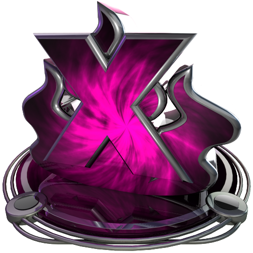 x fire pink - download free icon Chrome And Pink on Artage.io