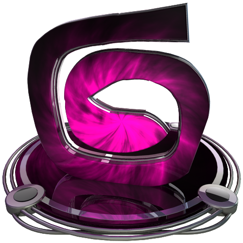 3d max pink - download free icon Chrome And Pink on Artage.io