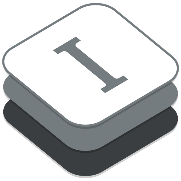 instapaper icon - download free icon IOS 8 Icons Pack on Artage.io