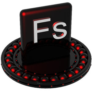 fs red - download free icon Black And Red Icon Set on Artage.io