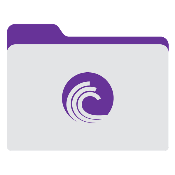 bittorrent purple - download free icon Flader Browser Website App_ on ...