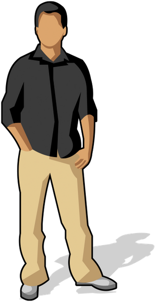 люди, молодой человек, мужчина - download free render business on Artage.io