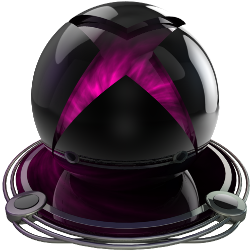 xbox pink - download free icon Chrome And Pink on Artage.io