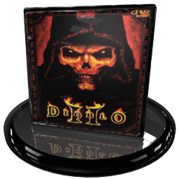 diablo 2 - download free icon Black And White Games Icon Set on Artage.io