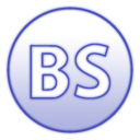 bs player - download free icon Transparent Blue And Gray on Artage.io