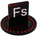 fs red - download free icon Black And Red Icon Set on Artage.io
