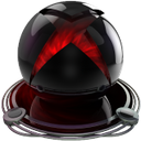 xbox red - download free icon Chrome And Red Set on Artage.io
