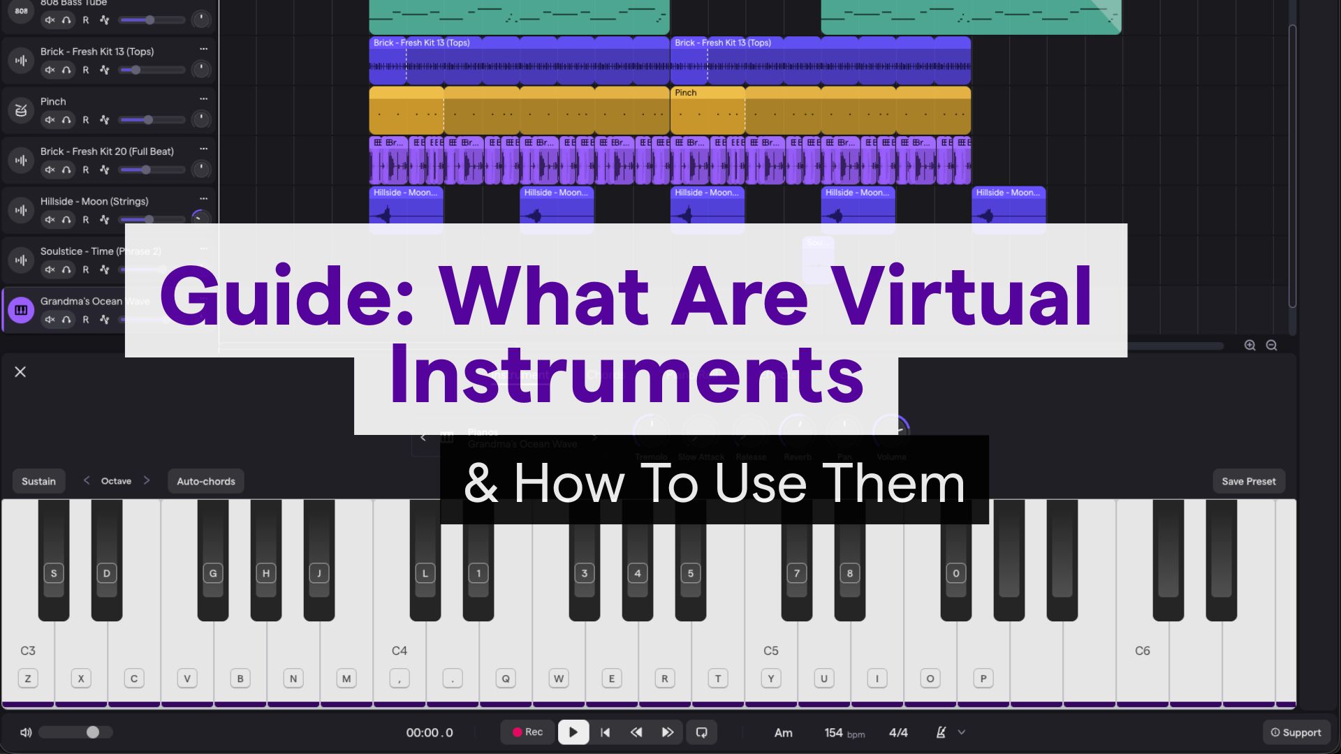 Guide: What Are Virtual Instruments & How to Use Them – Soundtrap Blog