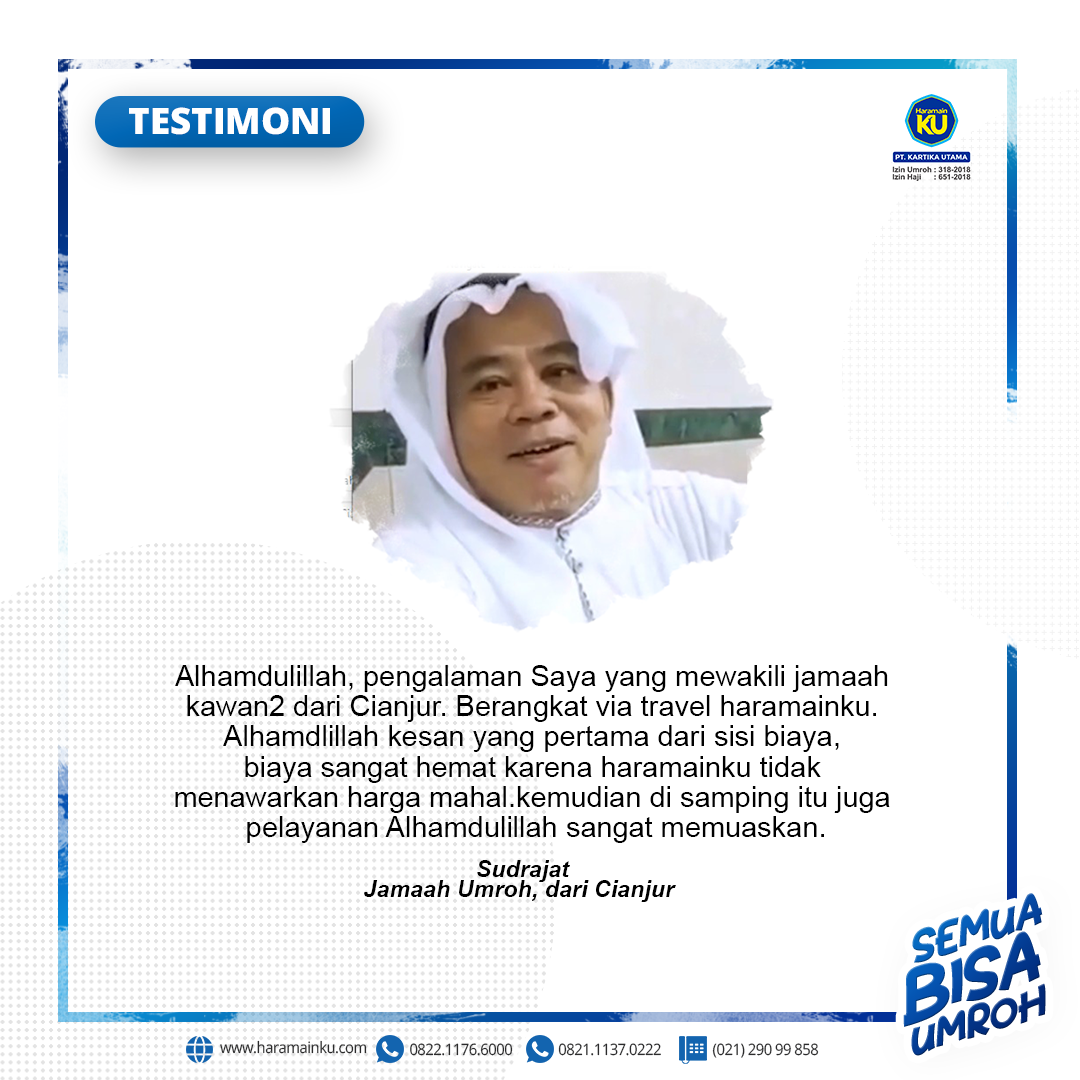 Paket Umroh 2023 - Travel Umroh Sesuai Sunnah - HaramainKU