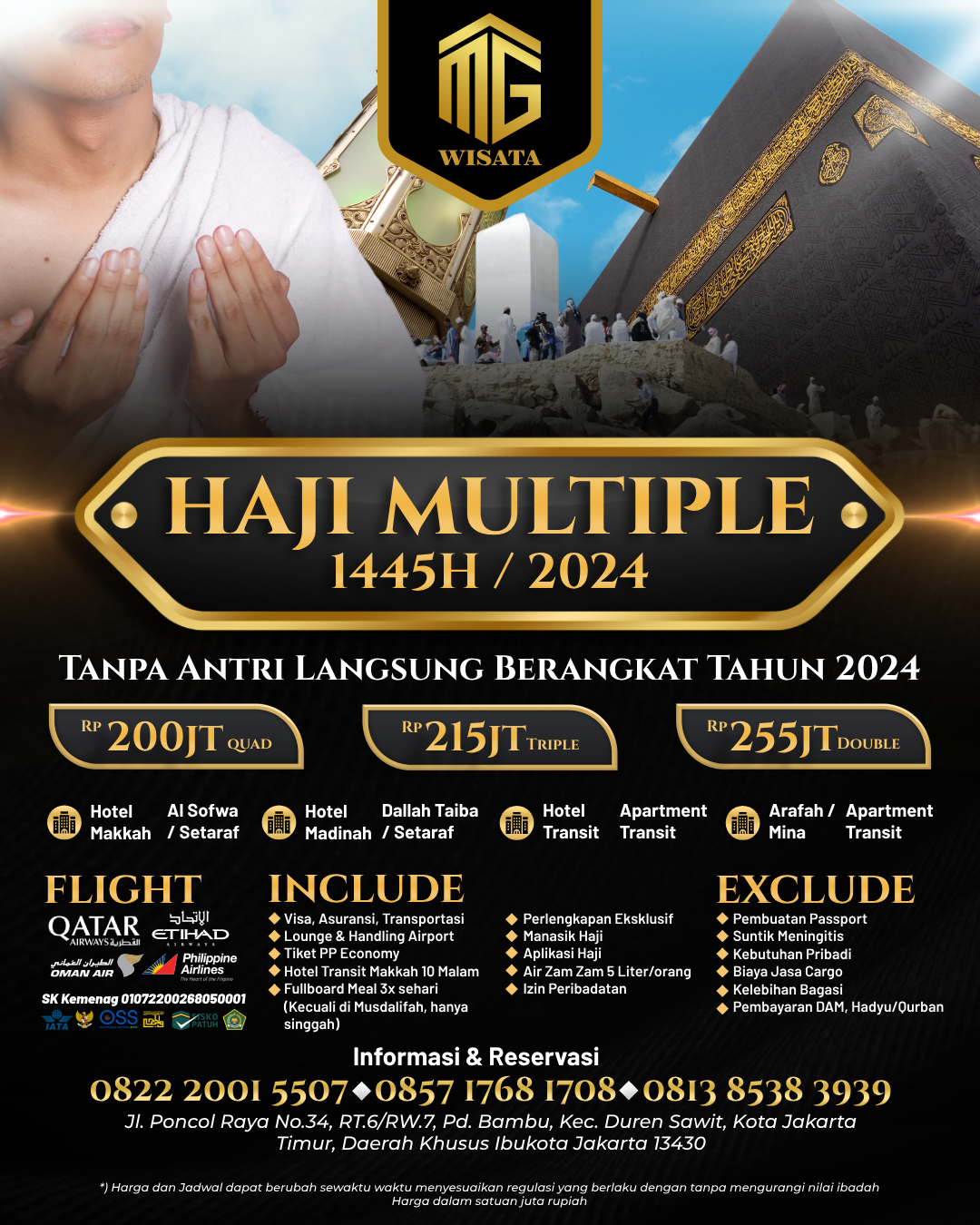 HAJI MULTIPLE 2024 - MG Wisata HAJI MULTIPLE 2024 - MG Wisata