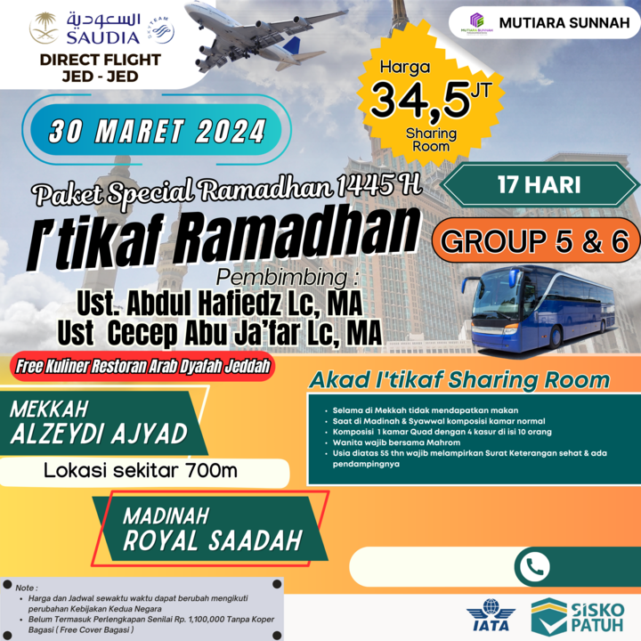 Paket Umroh - Mutiara Sunnah Travel