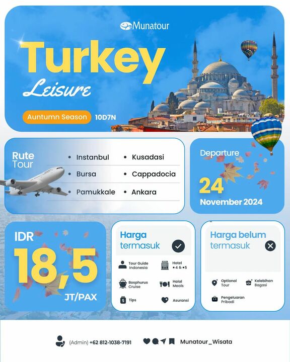 Travel Sunnah Haji VIP Umrah Wisata Halal - Munatour Travel