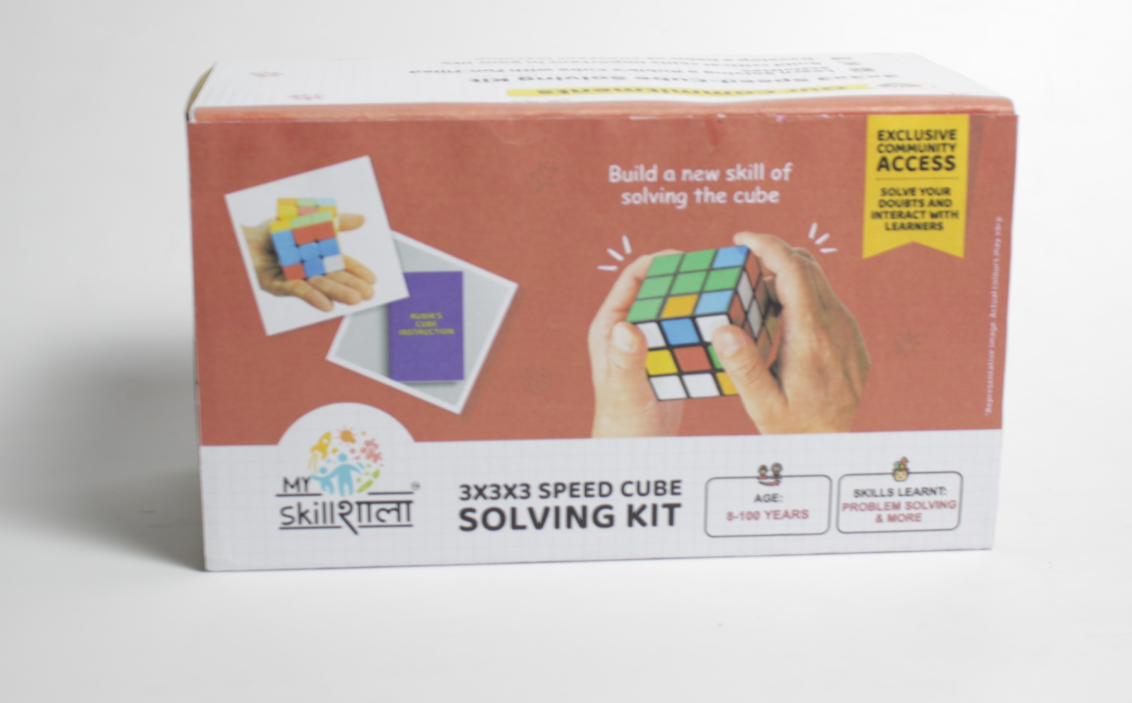 Rubiks Cube 3 X 3 X 3 Solving Kit MySkillShaala