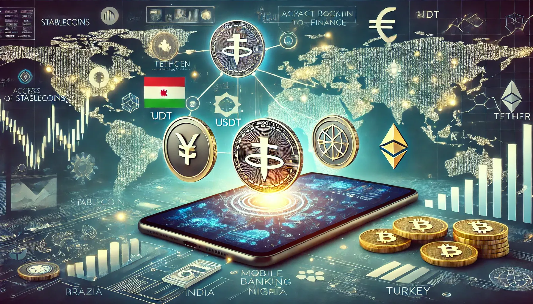 Penggunaan Stablecoin Melonjak di Negara Berkembang dengan Transaksi $2,6 Triliun