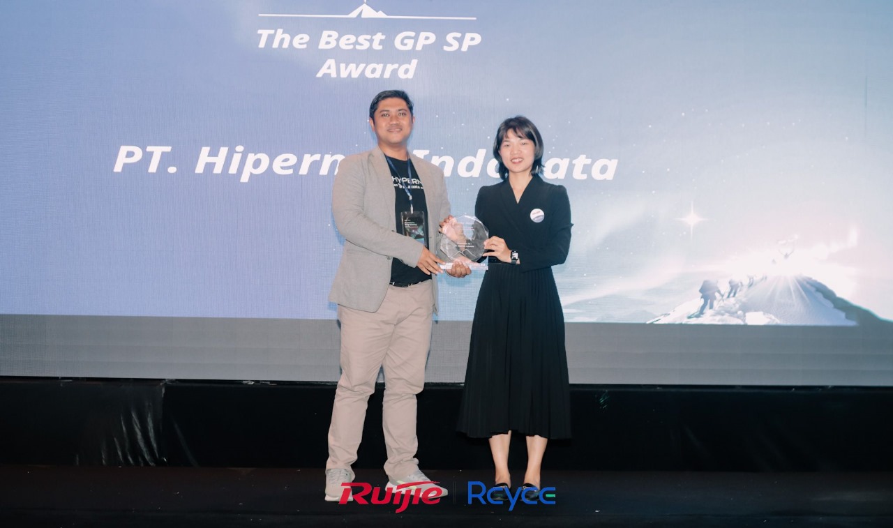 Konsisten Dorong Penjualan Ruijie & Reyee, Hypernet Technologies Sabet The Best GP SP Awards ...
