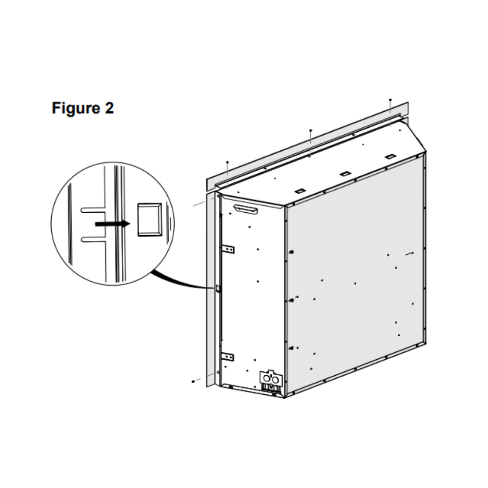 Dimplex Slim Line 33 Traditional Built-In Electric Fireplace - BFSL33#N ...
