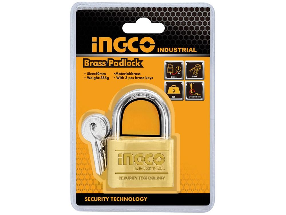 Cadeado Ingco Latao 40mm Dbpl0402 | Neomaquina Supermercados