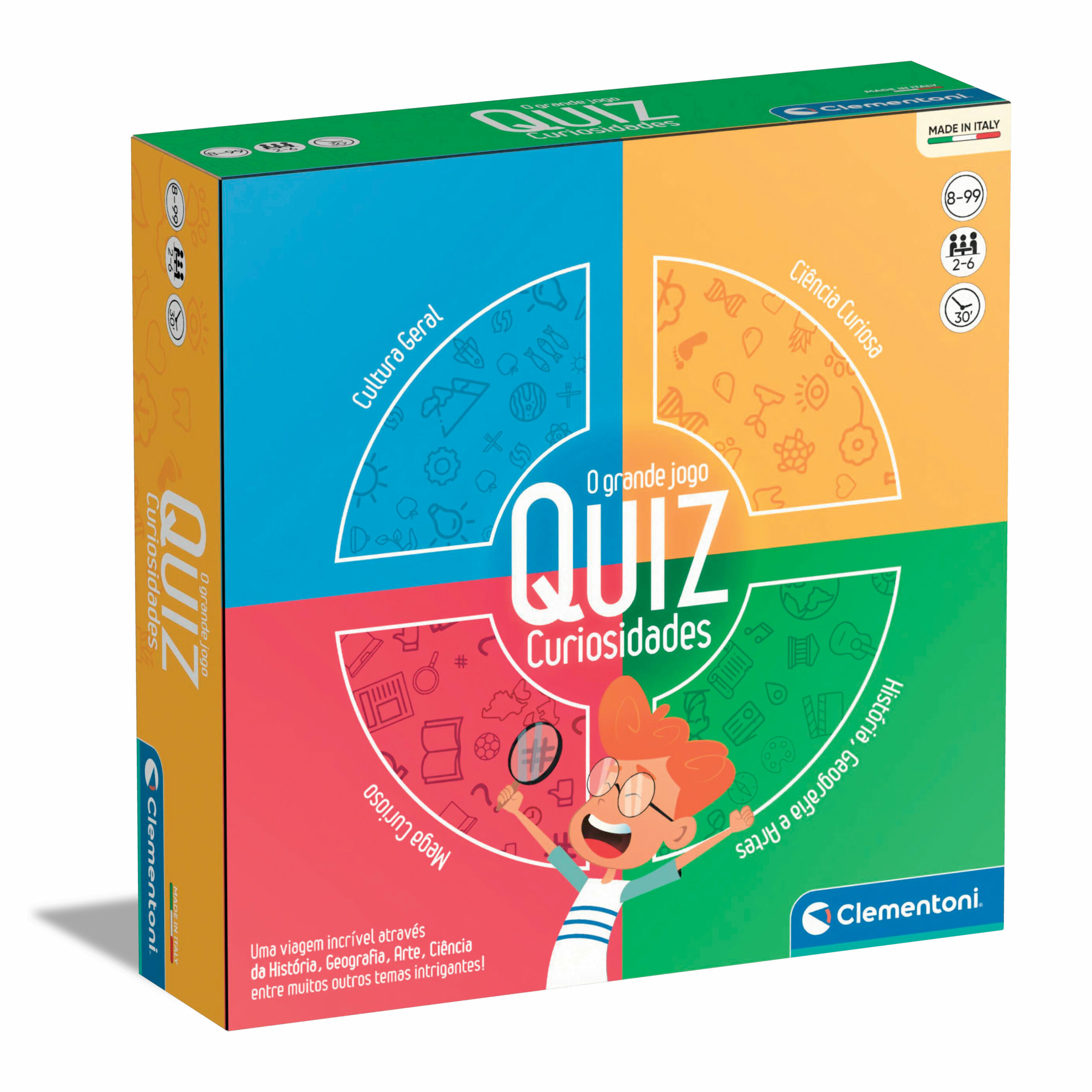 Jogo Clementoni Quiz 67718 | Neomaquina Supermercados