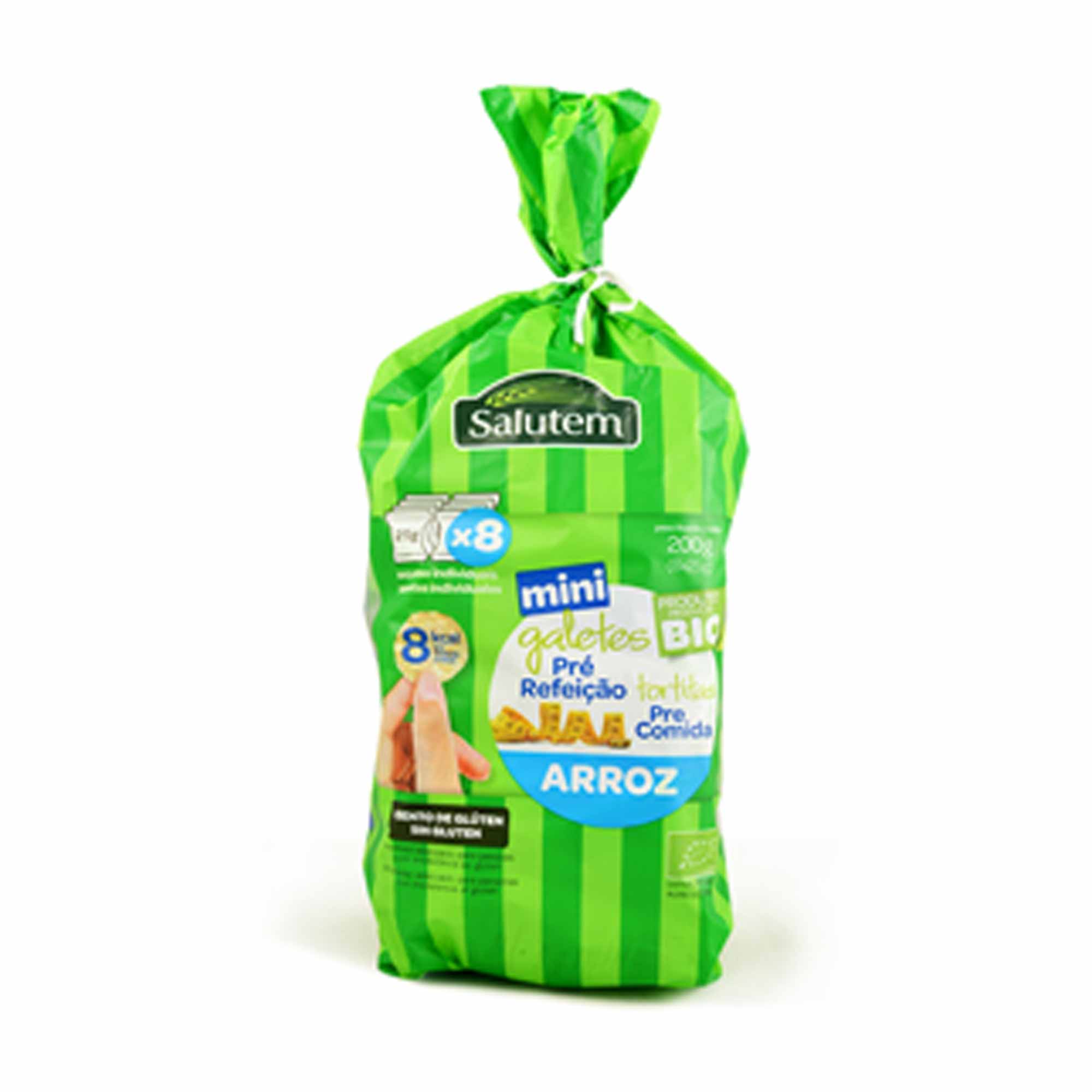Mini Galetes Salutem Bio Arroz 200g | Neomaquina Supermercados