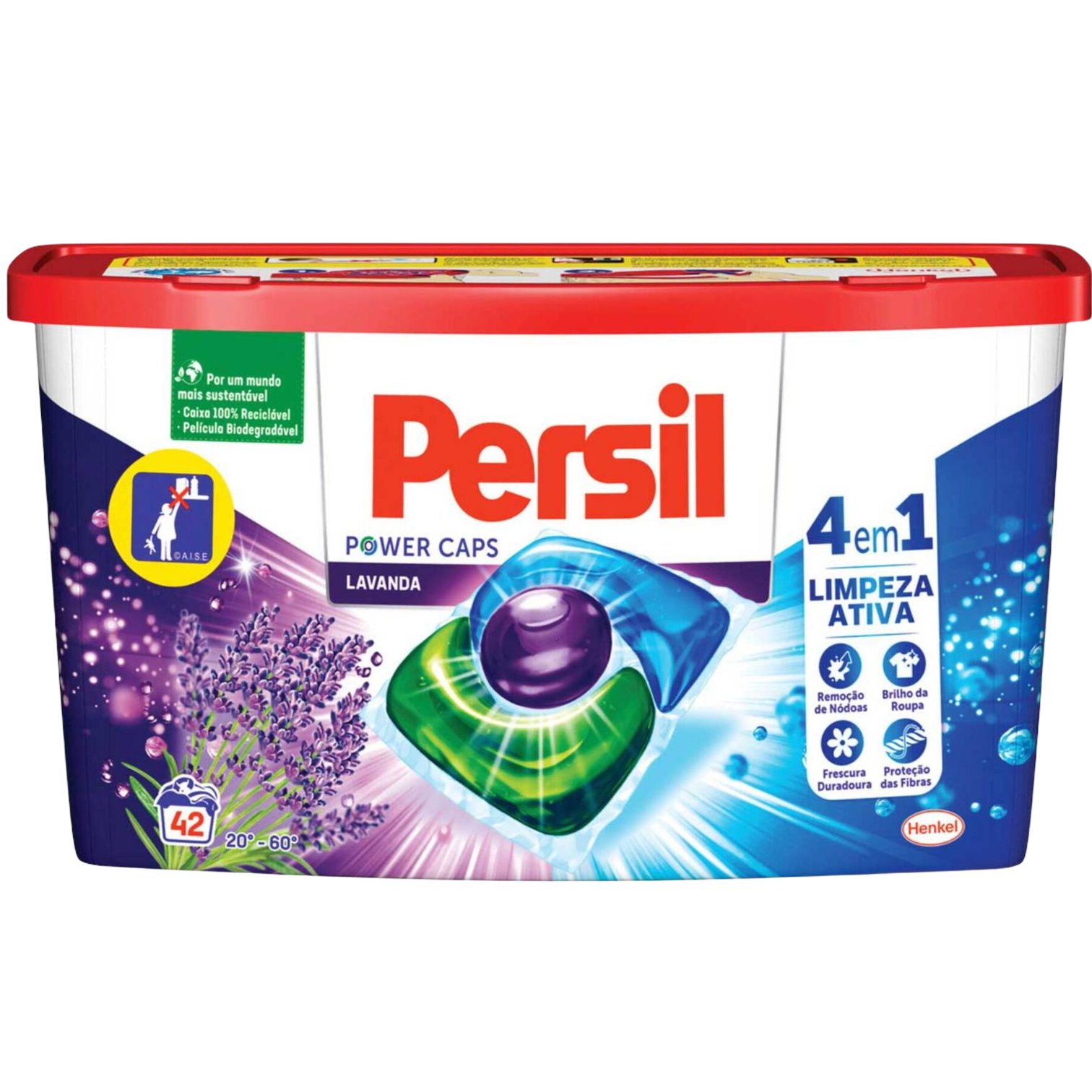 Det Persil Power Caps Lavanda 42cap | Neomaquina Supermercados