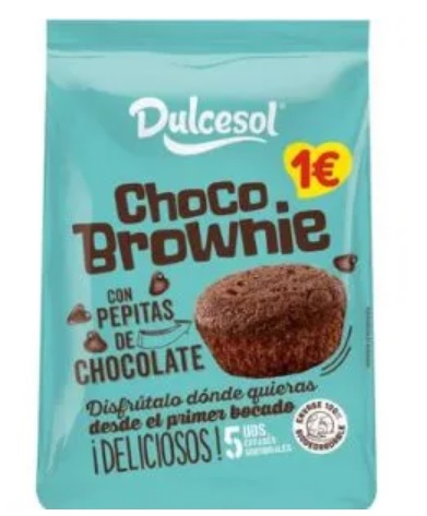 Brownie Dulcesol Choco 125g | Neomaquina Supermercados