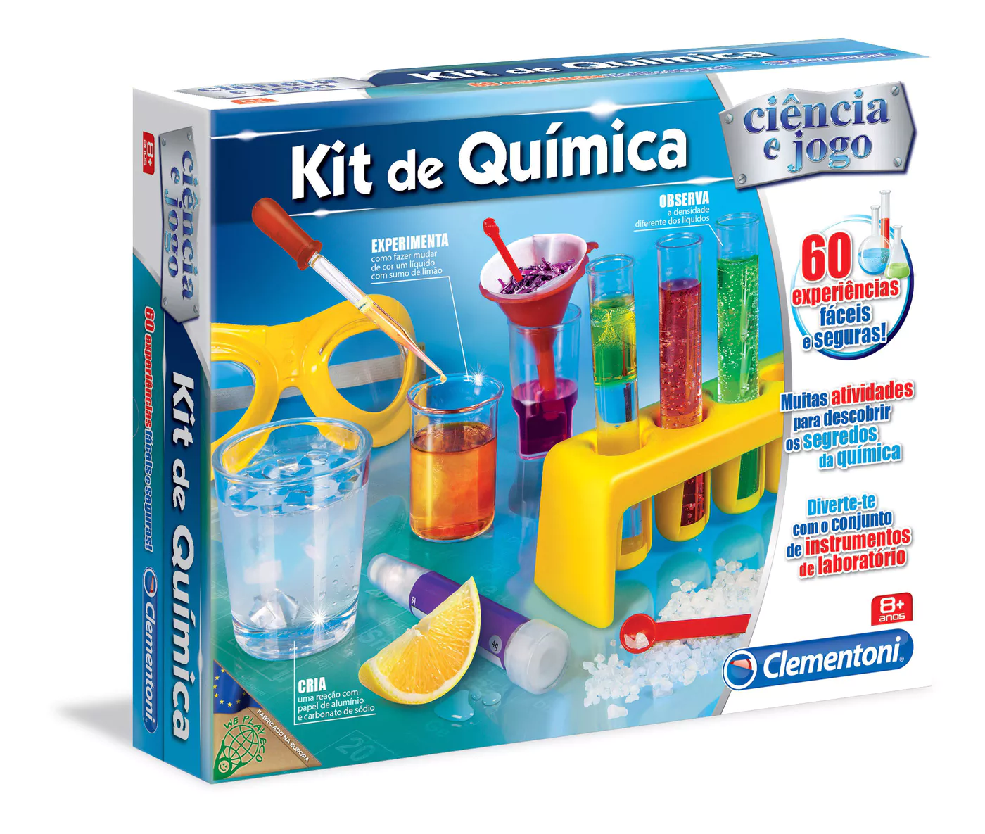 Jogo Clementoni Kit Quimica 67807 | Neomaquina Supermercados