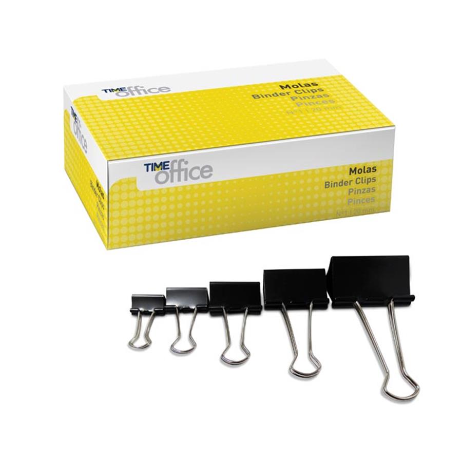 Molas Papeis Time Office 32mm | Neomaquina Supermercados