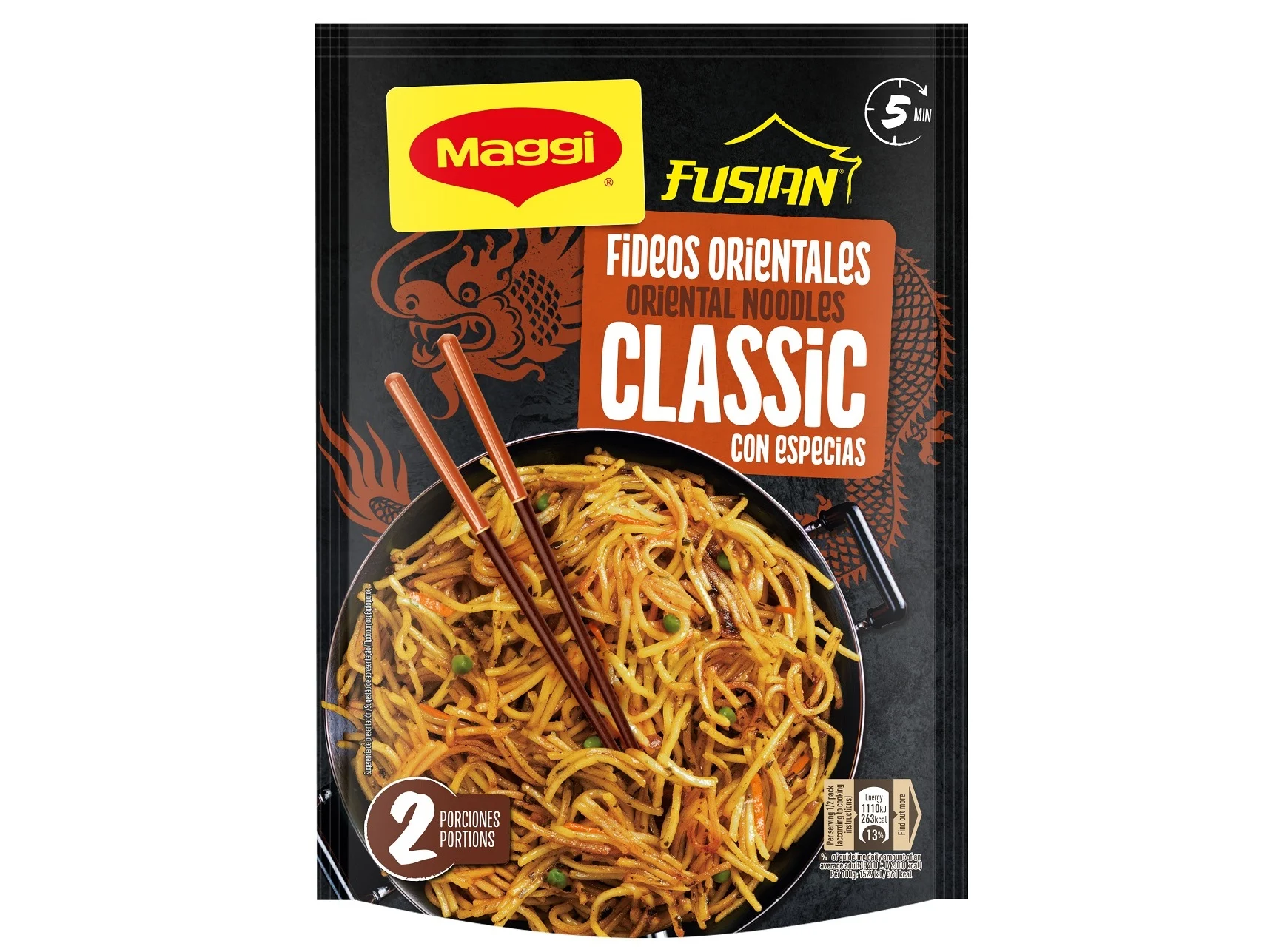 Maggi Fusion Classic 121g | Neomaquina Supermercados