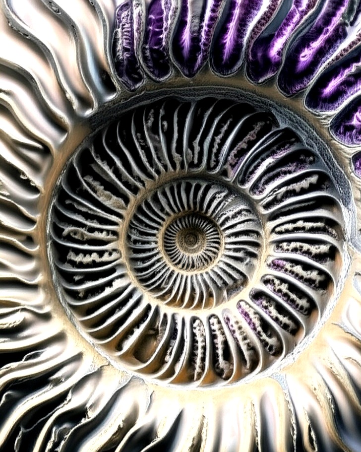 Ammonite Fossils: Extinct Shelled Cephalopods and Geological Markers ...